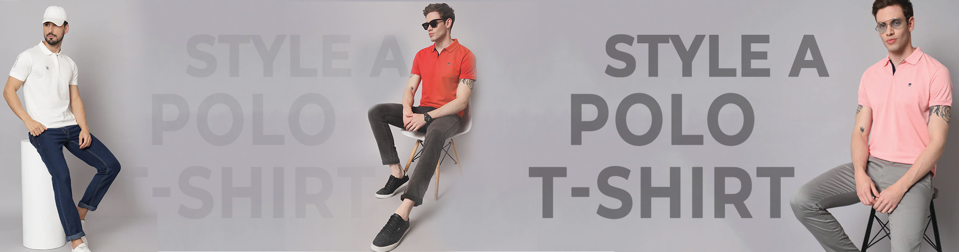 5 Coolest Types Of Pairing Options To Style A Polo T-Shirt For Men ...