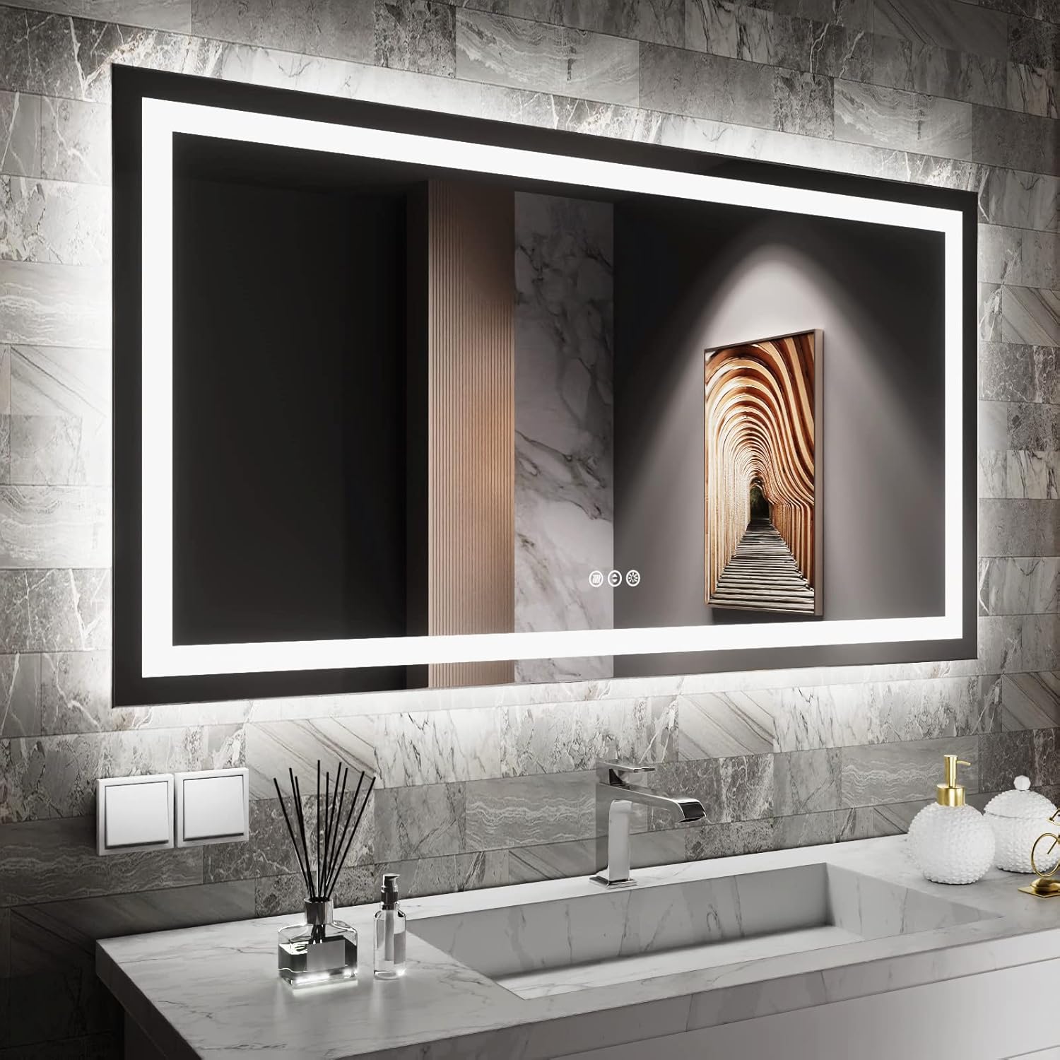 Brighten Your Space The Benefits of a Bathroom Mirror with Light ...